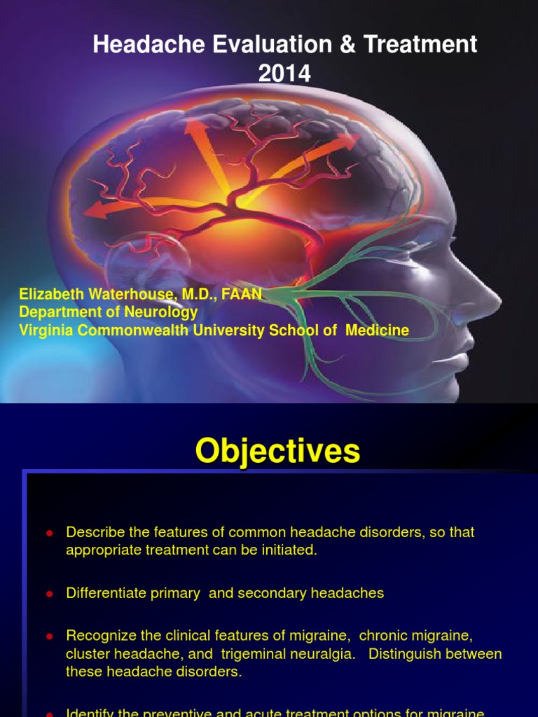 Headache Evaluation & Treatment 2014 | PDF | Headache | Migraine