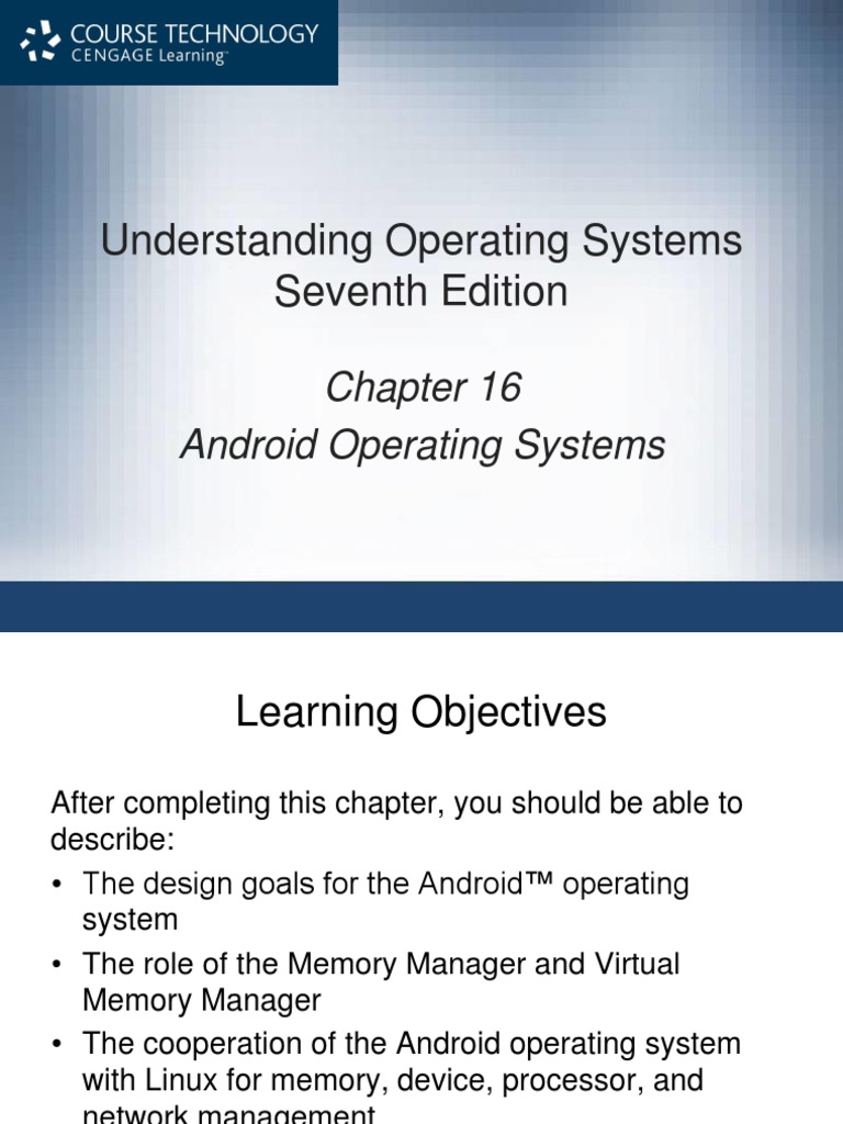 Understanding Operating Systems Seventh Edition | PDF | Android ...