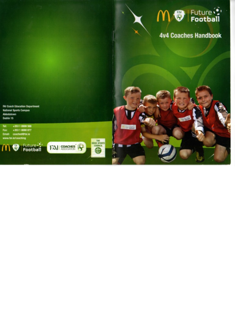 4v4 SSG Booklet | PDF | Defender (Association Football) | Team Sports