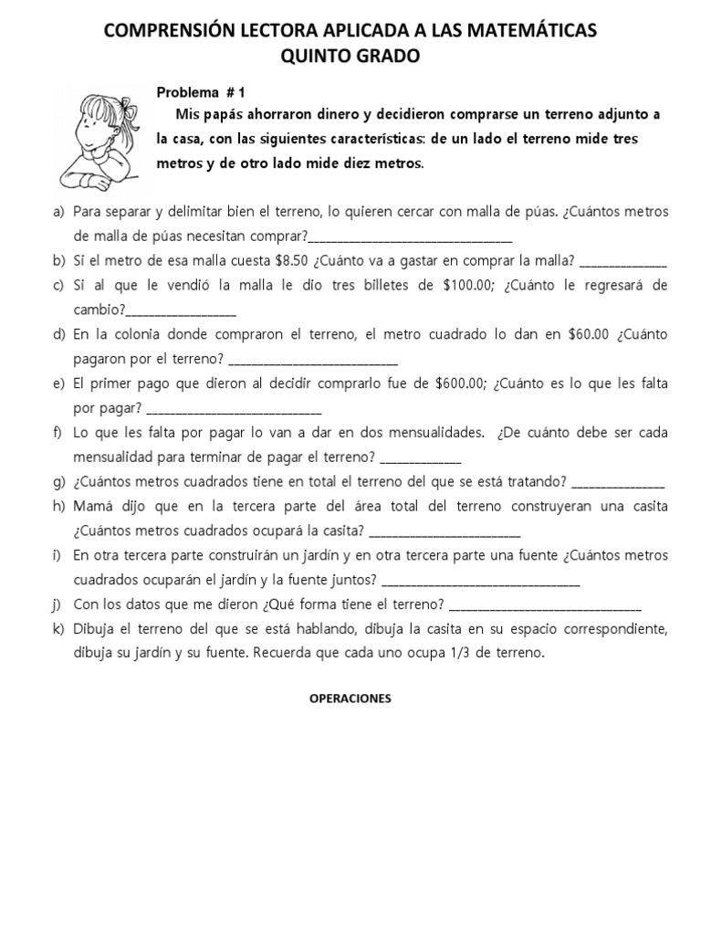 Comprension Lectora Aplicada A Las Matematicas | PDF | Juegos y ...