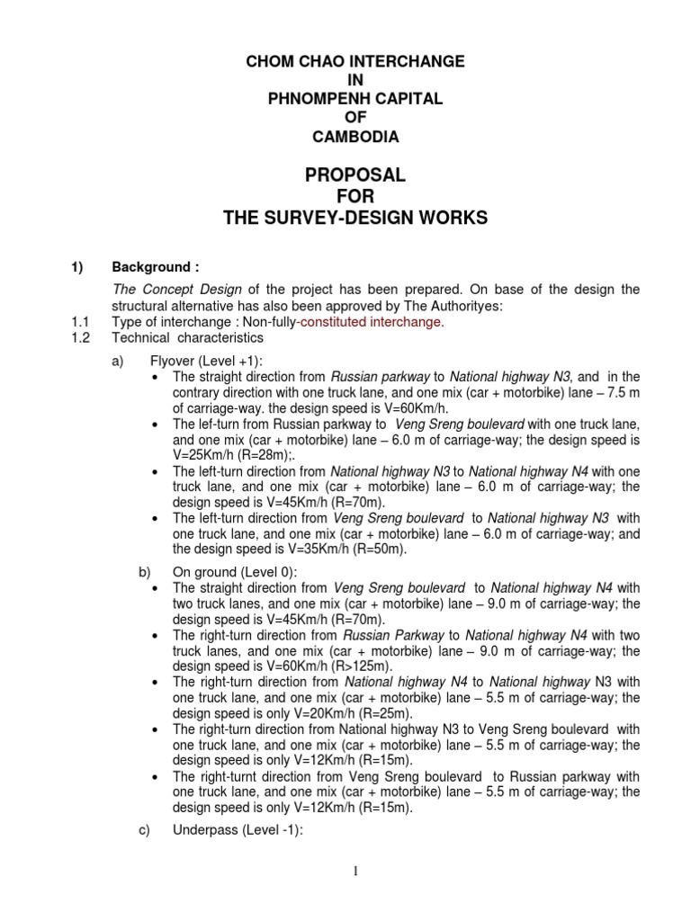 Technical Proposal For Survey-Design Work | PDF | Deep Foundation ...