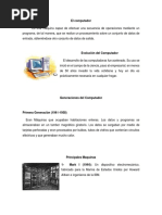 4ta GENERACION DE LA COMPUTADORA | PDF | Microprocesador | Circuito integrado