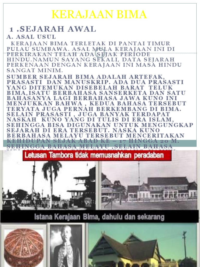 Kerajaan Bima | PDF