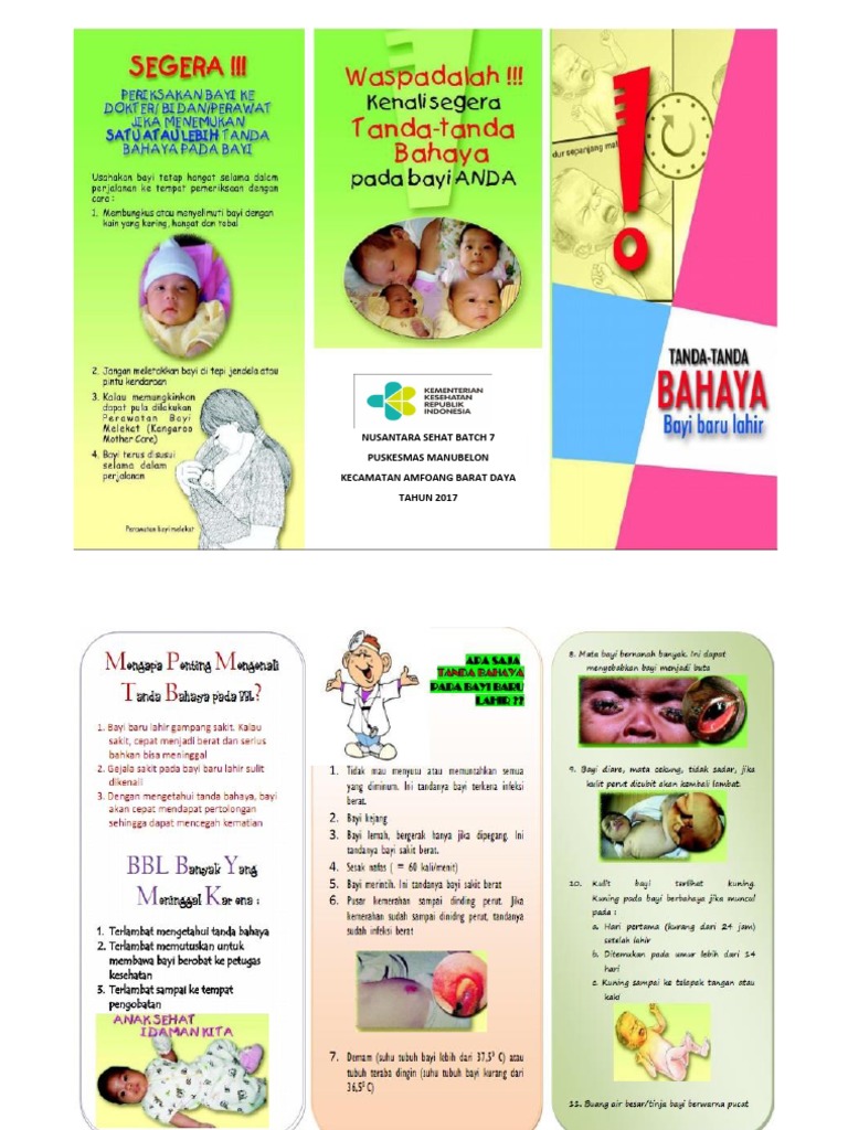 Leaflet Tanda Bahaya BBL | PDF