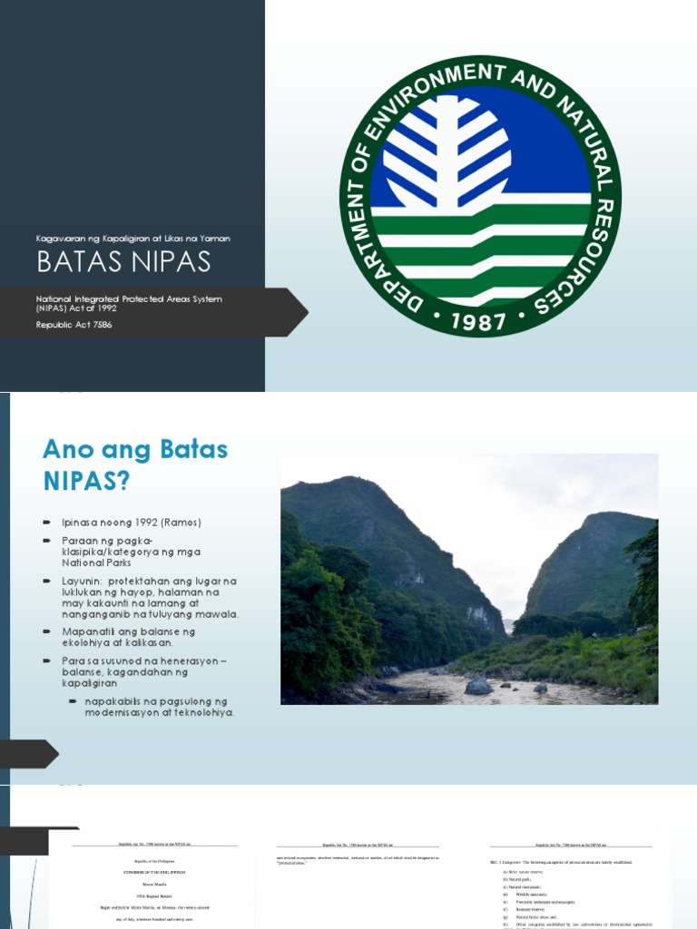 NIPAS Presentation | PDF
