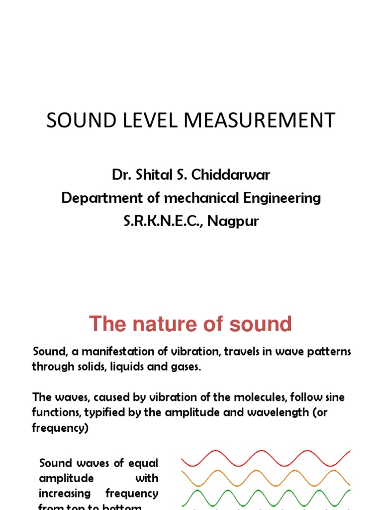 Sound Pressure Level Measurement Guide | PDF | Microphone | Sound