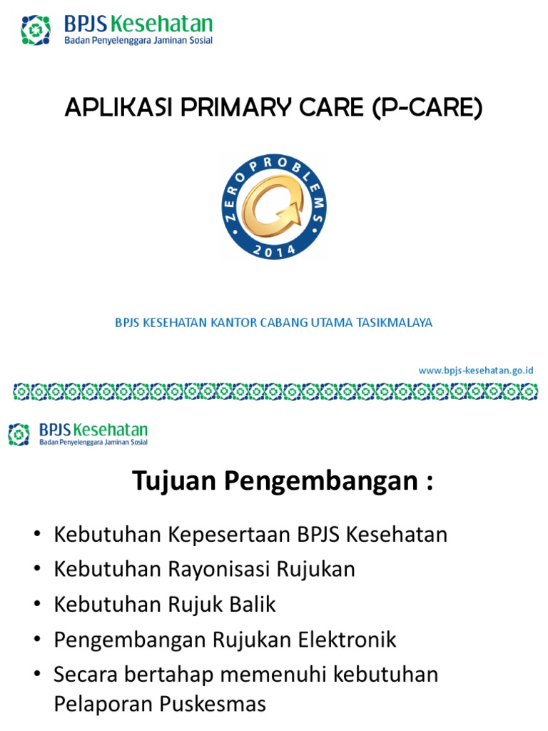 Aplikasi P-Care | PDF | Karier & Perkembangan | Bisnis