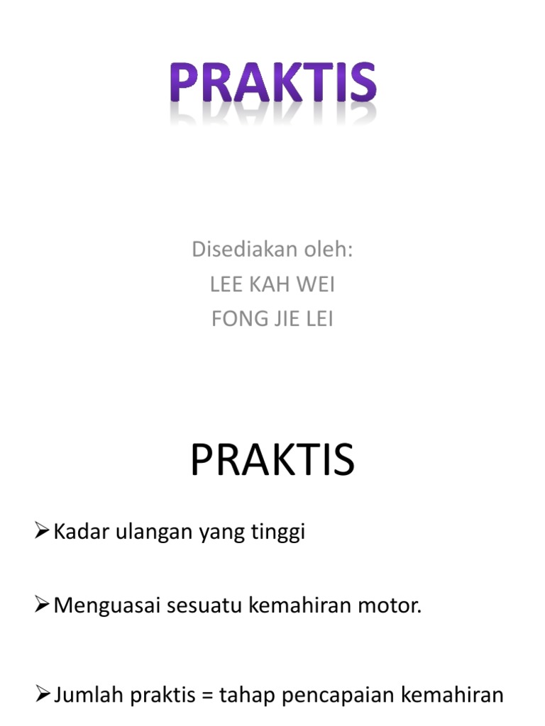 PRAKTIS | PDF