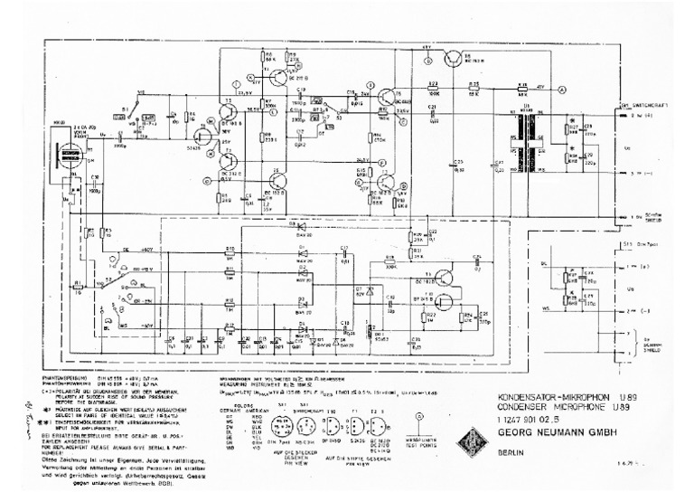 U89 Schematic | PDF