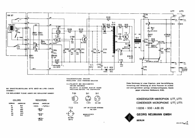 U77 Schematic | PDF