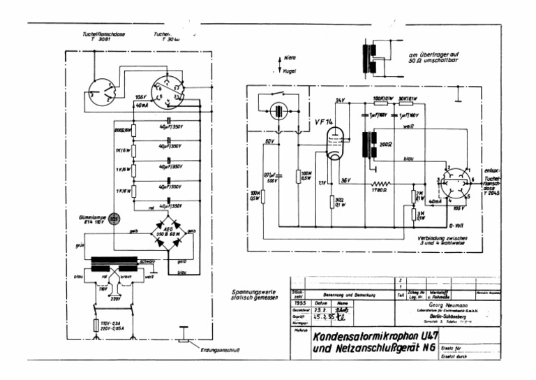 U47 Schematic | PDF
