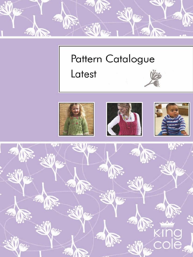 King Cole Knitting Patterns PDF | PDF | Needlework | Textile Arts