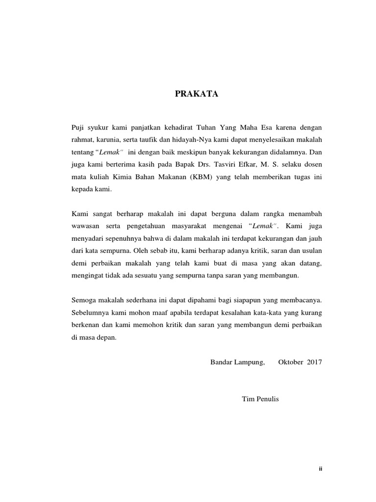 Prakata Dan Daftar Isi | PDF