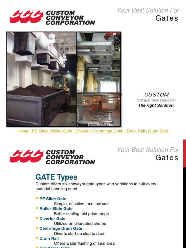 CCC Gates r6 | PDF | Centrifuge | Industries