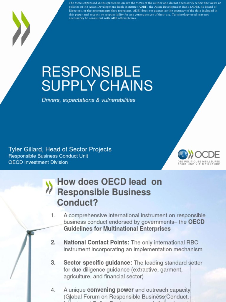 Responsible Supply Chains | PDF | Bribery | Working Time