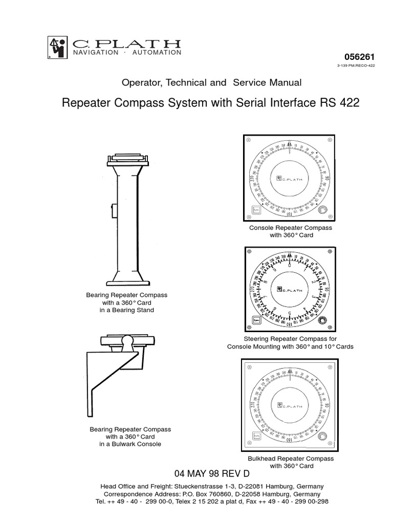 Repeater Compass System Overview | PDF | Compass | Hertz