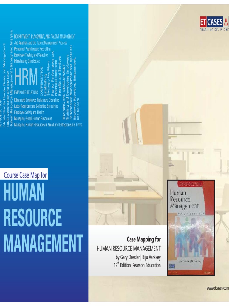 Human Resource Management - Course Case Map | PDF