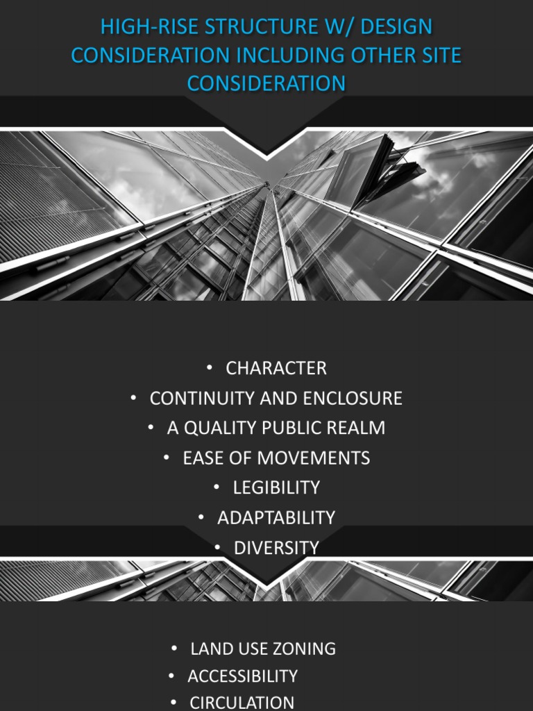 High-Rise Structure W/ Design Consideration Including Other Site ...