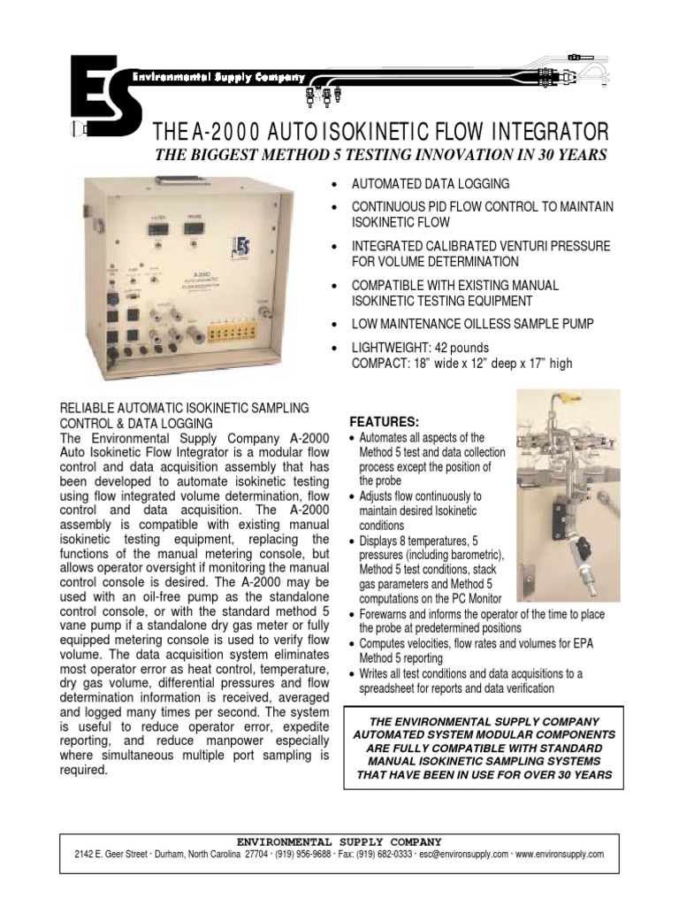 A2000 PDF | PDF | Automation | Flow Measurement