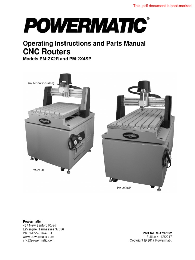 Manual de CNC Router | PDF | Numerical Control | Electrical Connector