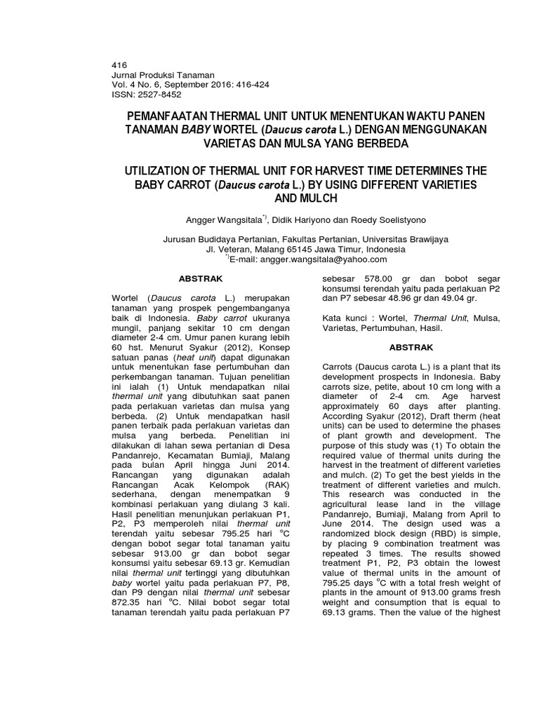 Contoh Jurnal UB | PDF