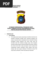 Sop Penerimaan Laporan SPKT | PDF