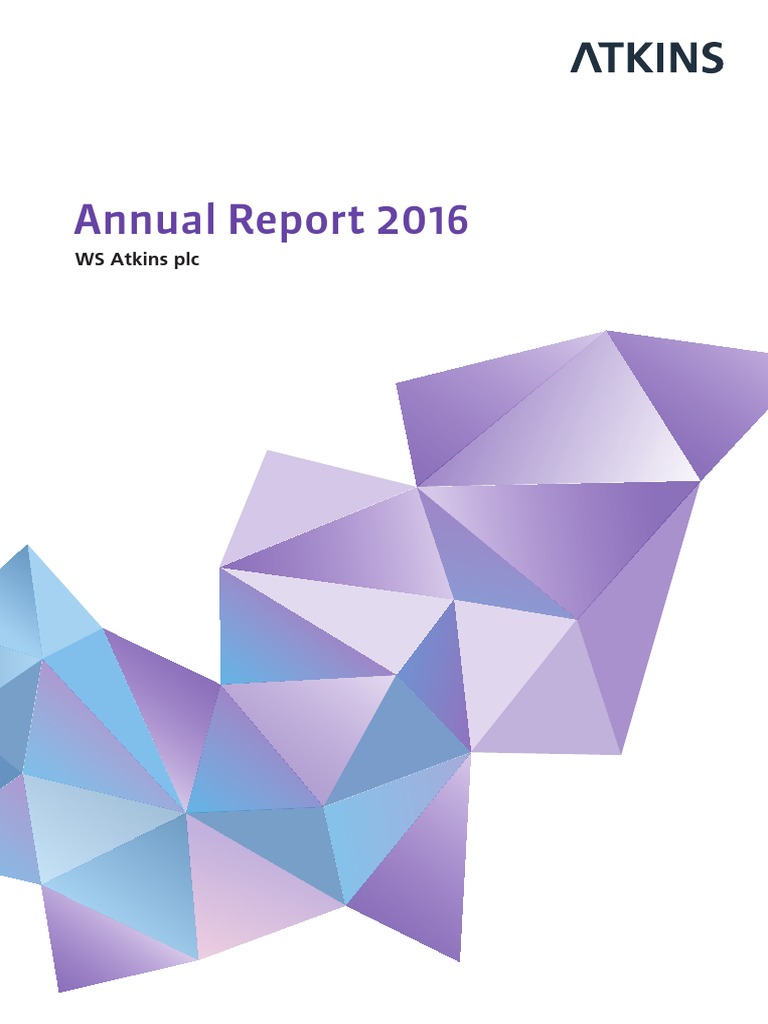 Annual Report 201: WS Atkins PLC | PDF | Dividend | Financial Statement