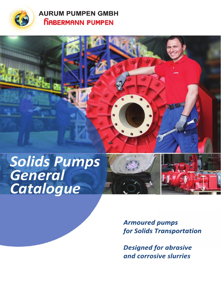 Habermann Armoured Pumps Overview | PDF | Pump | Wear