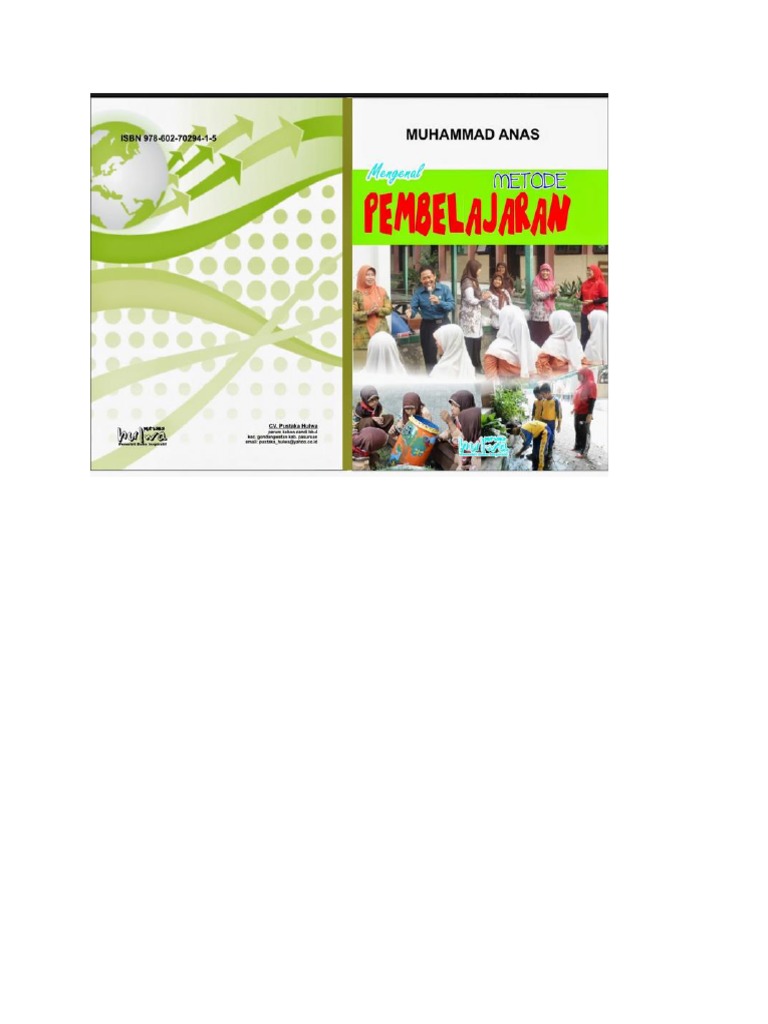 Cover Buku Mengenal Metode Pembelajaran Muhammad Anas | PDF