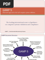 Gamp5 Categories & Validation Deliverables | PDF