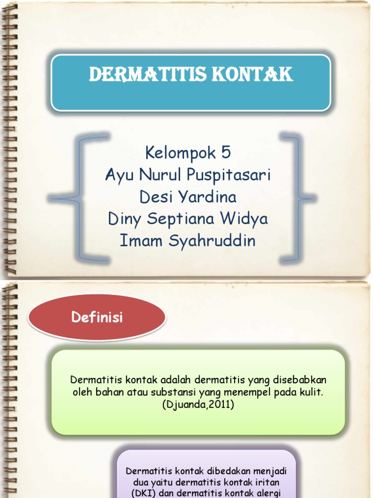 Dermatitis Kontak: Jenis dan Penanganan | PDF