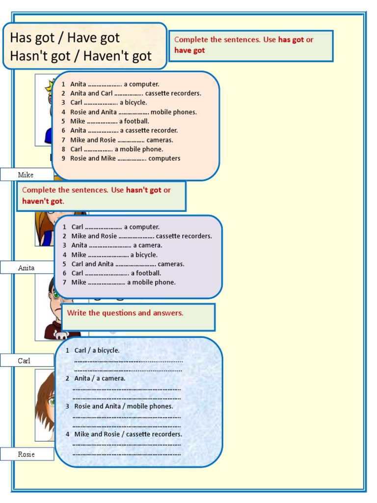 Have Gothas Got Fun Activities Games Grammar Drills - 27434 | PDF