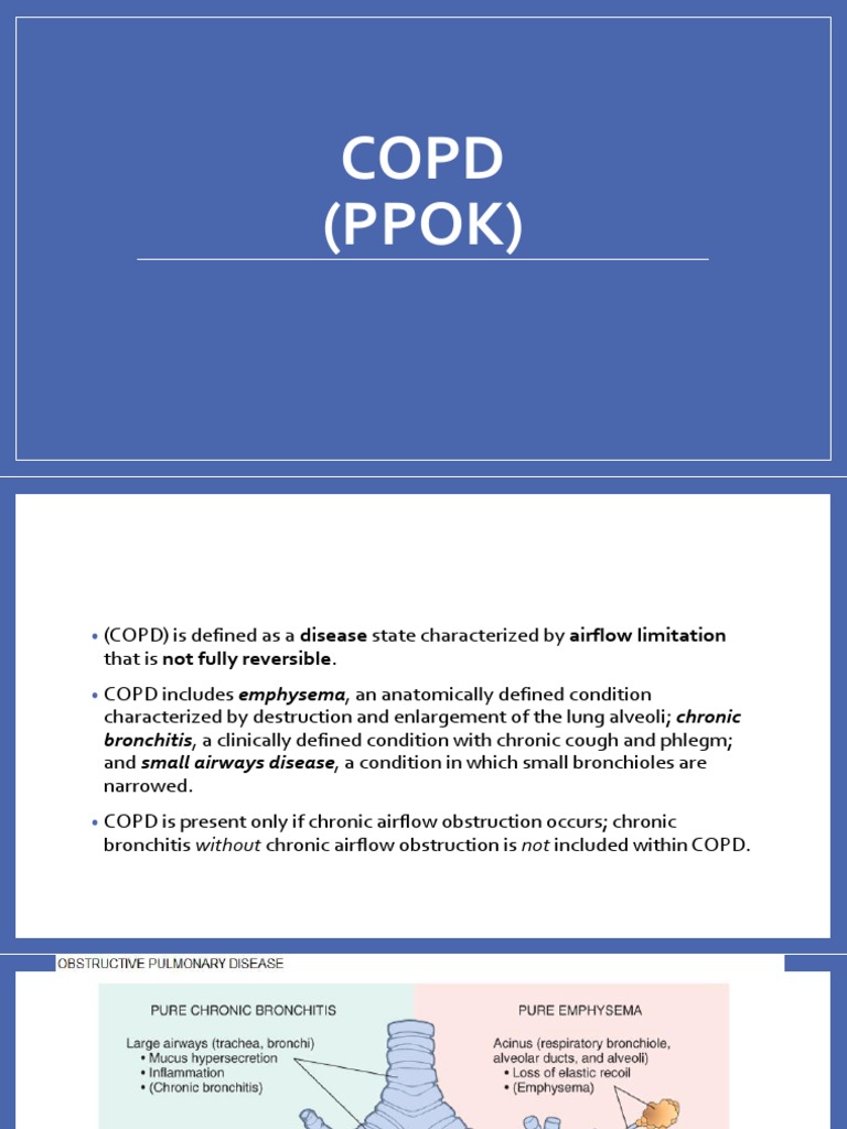 Copd (PPOK) | PDF
