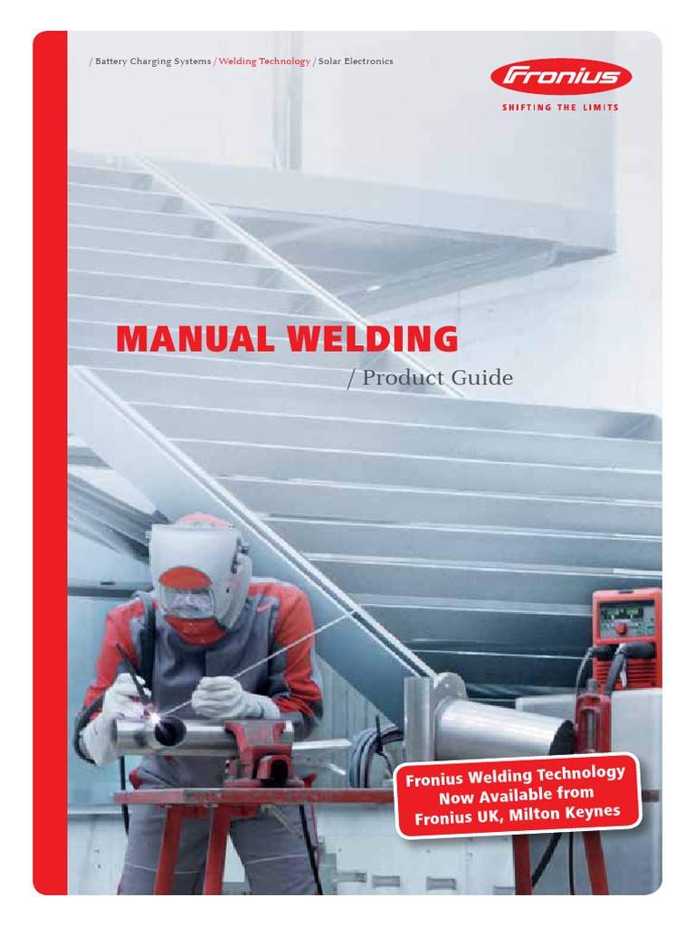 Fronius Welding Technology Manual | PDF | Welding | Construction