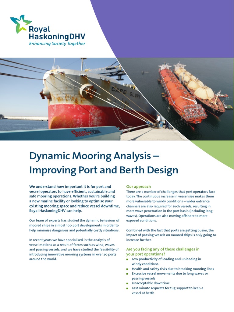 Dynamic Mooring Analysis | PDF | Ships | Business
