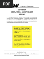 Conveyor Belt Inspection Checklist | PDF | Belt (Mechanical) | Elevator