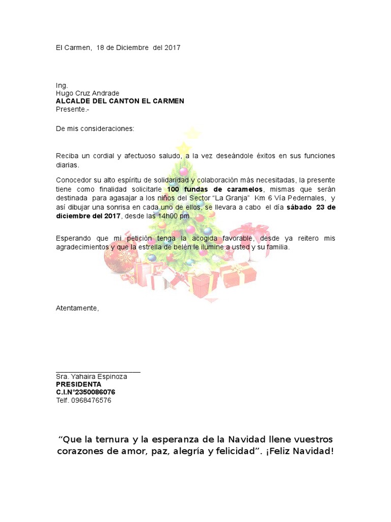 Oficio Navideño | PDF