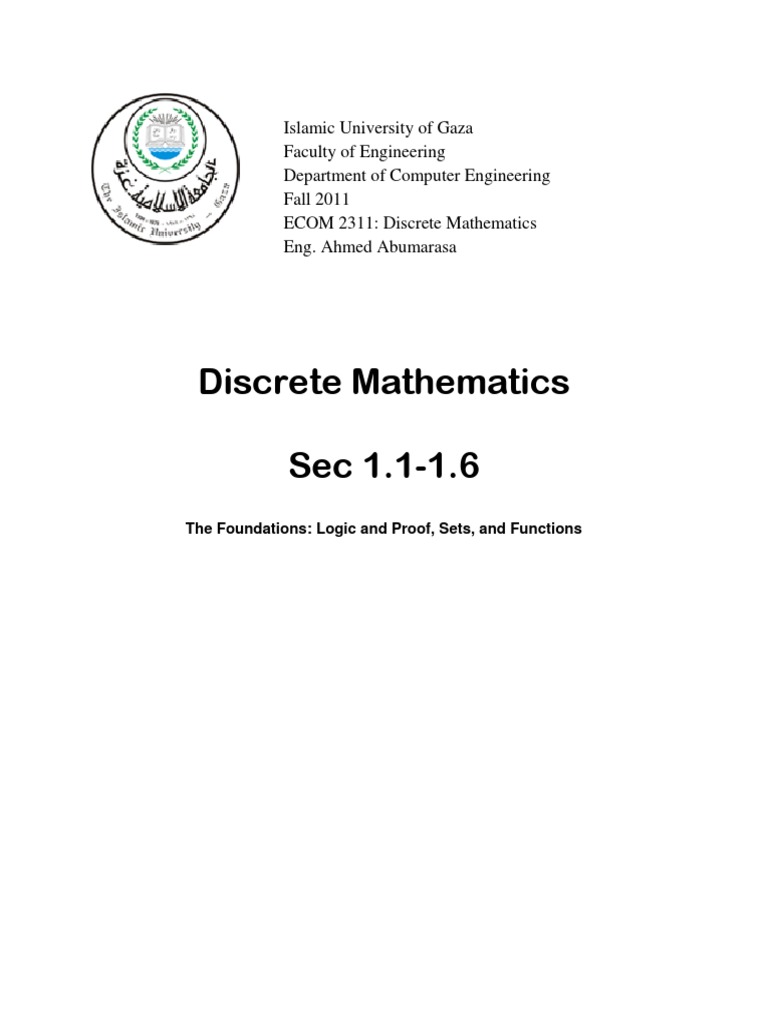Chapter 1 | Download Free PDF | Logical Expressions | Logic