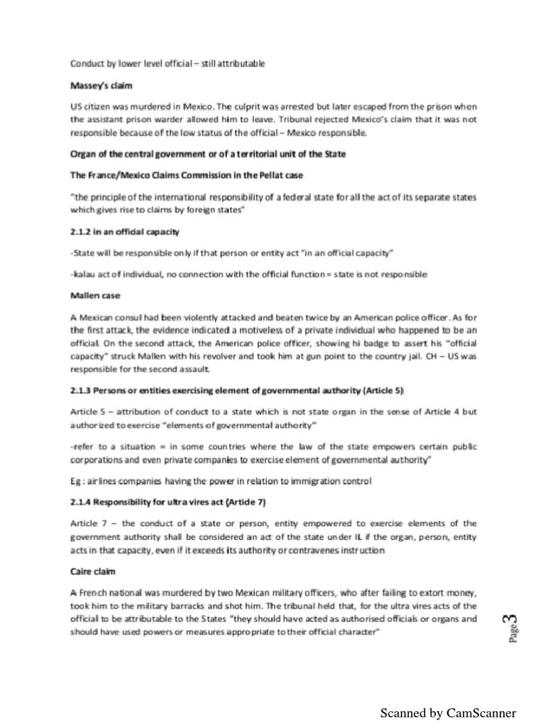 Recognition of State | PDF