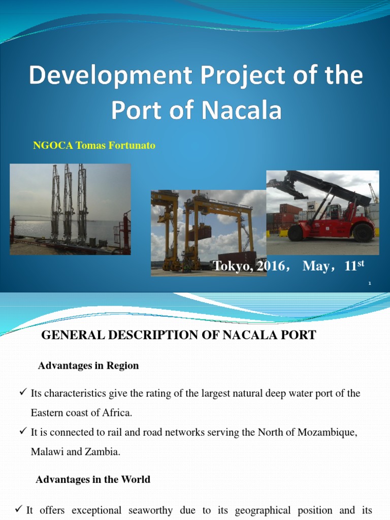 Development Project of The Port of Nacala | PDF | Port | Crane (Machine)