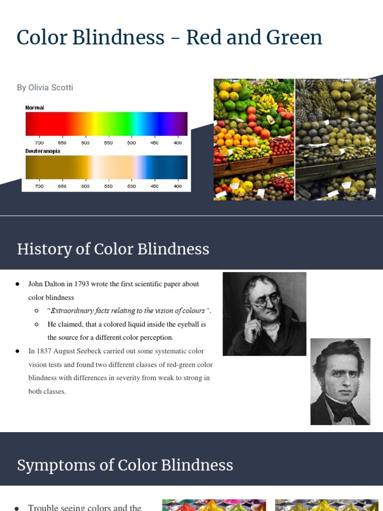 Understanding Red-Green Color Blindness | PDF | Allele | Color