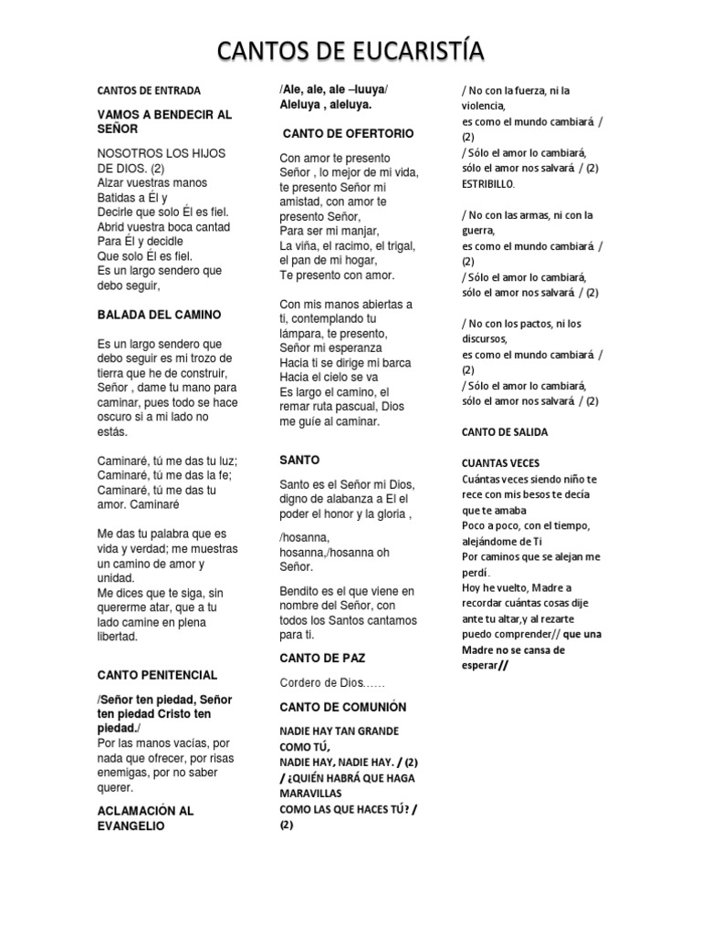 Canto de Entrada Eucaristia Tiempo Ordinario | María, madre de Jesús | Oración