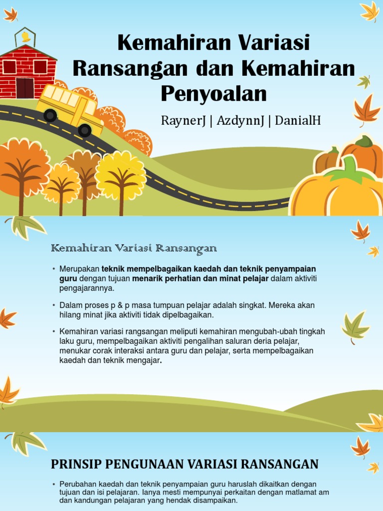 Kemahiran Variasi Ransangan Dan Kemahiran Penyoalan | PDF