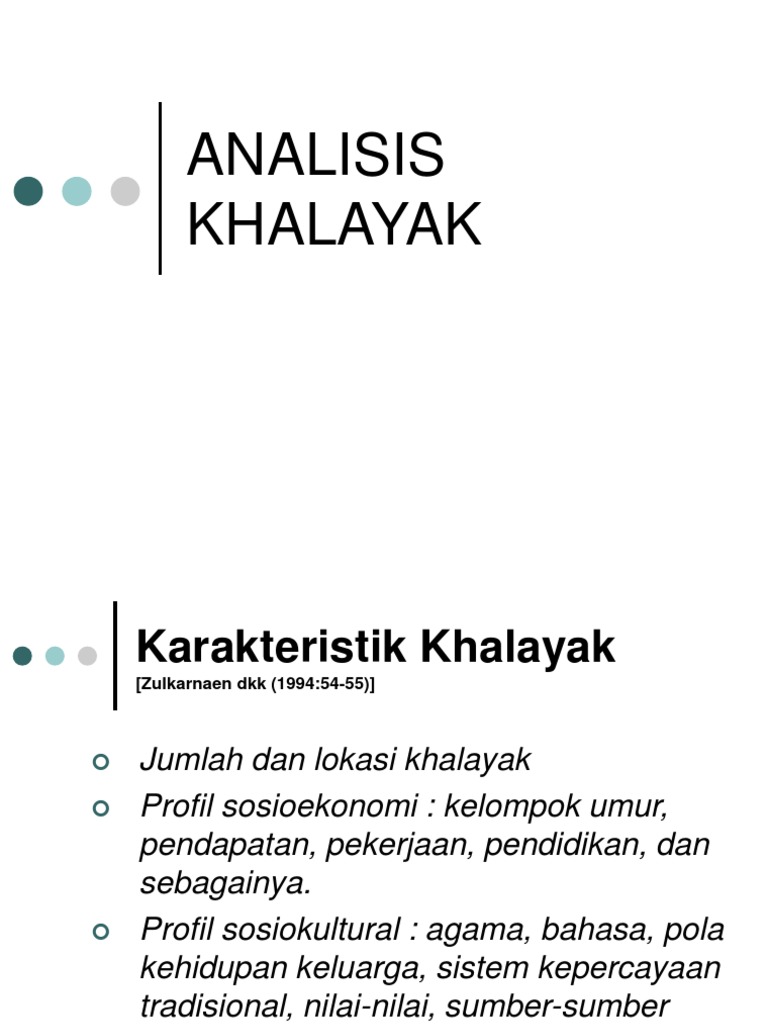 Analisis Khalayak | PDF