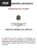Partes de un Talud y su Definición | PDF