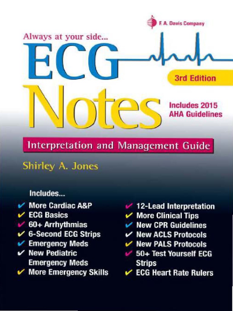 Ecg Notes PDF | PDF | Heart Valve | Coronary Circulation