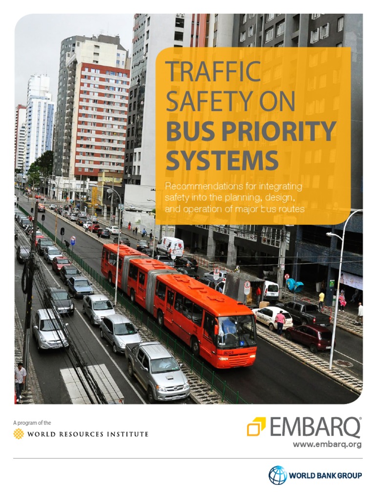 Traffic Safety Bus Priority Corridors BRT EMBARQ World Resources ...