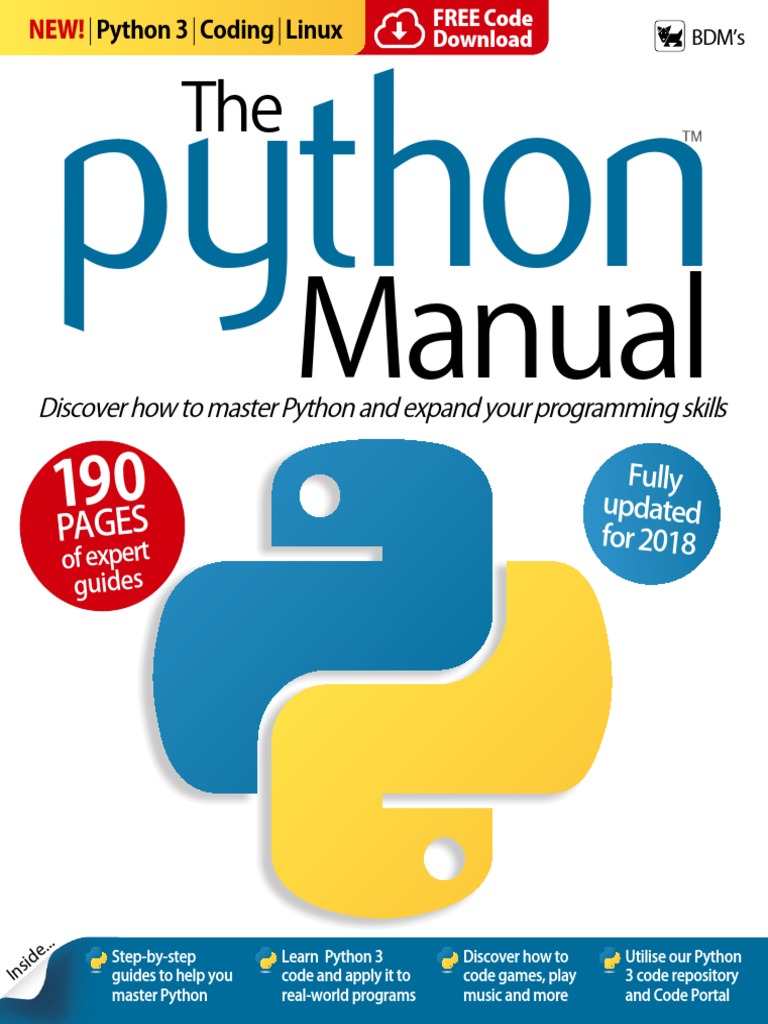 The Python Manual | PDF | Command Line Interface | Python (Programming ...