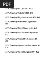 Oxford Complete ATPL Study Pack CBT (23 CD-ROMs) | PDF