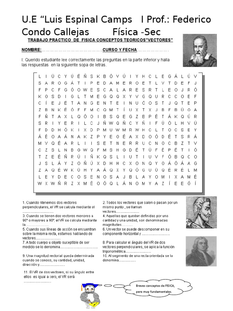 Trabajp Practico de Vectores | PDF | Vector Euclidiano | Análisis ...